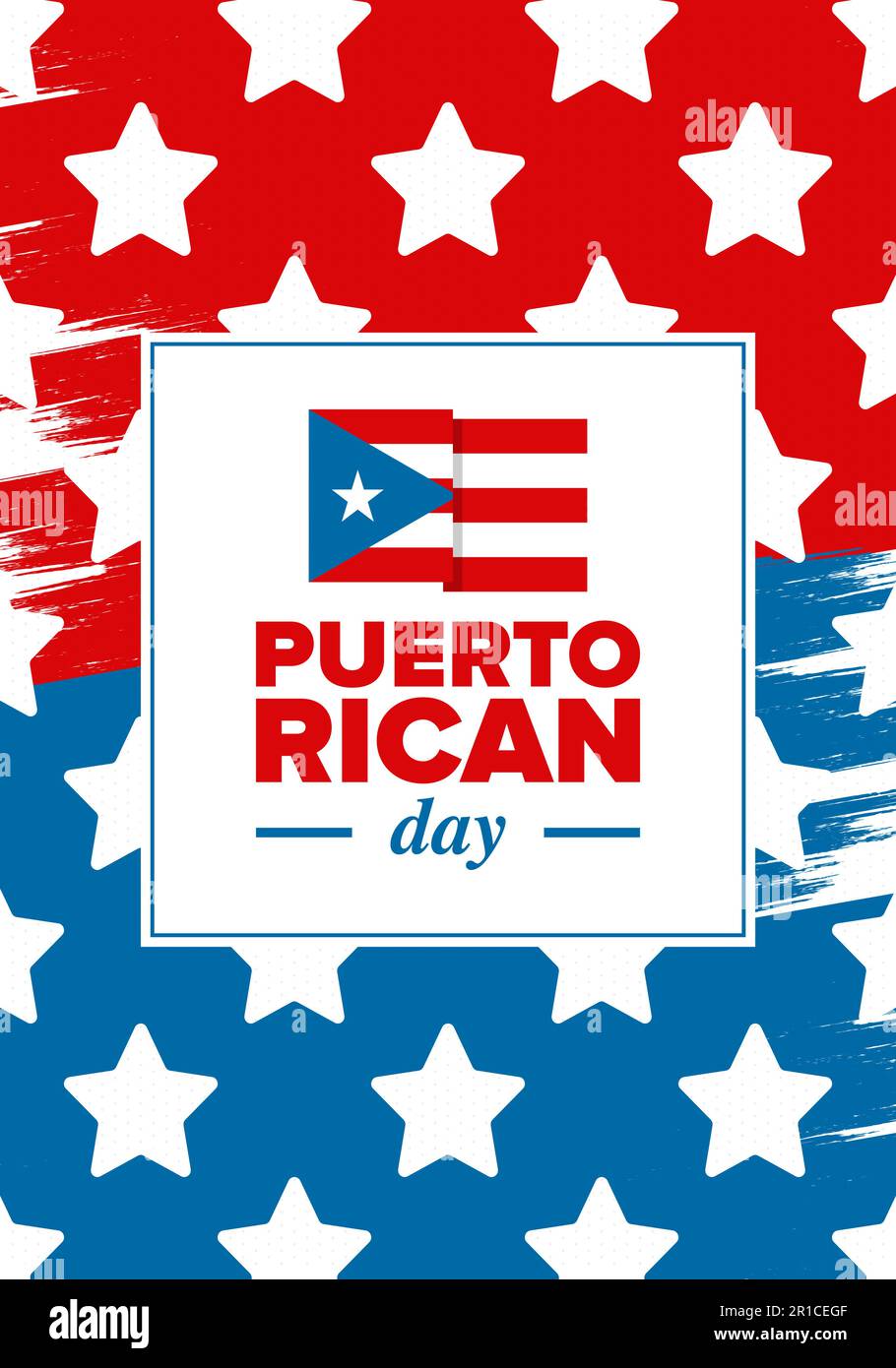 Puerto Rican Day. National happy holiday. Festival and parade in honor ...