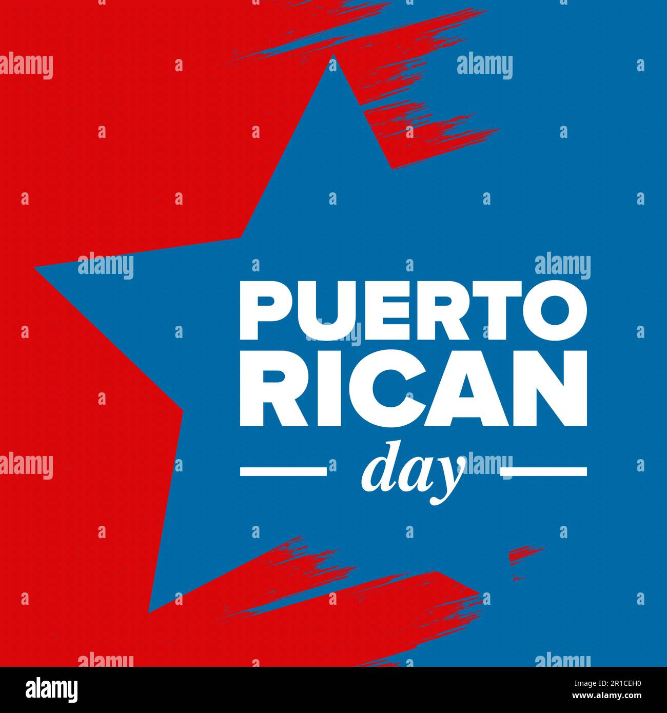 Puerto Rican Day. National happy holiday. Festival and parade in honor ...