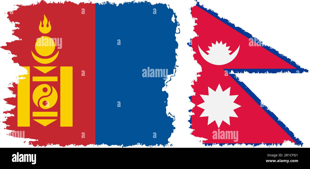 Nepal and Mongolia grunge flags connection, vector Stock Vector Image ... Nepal and Mongolia grunge flags connection, vector Stock Vector Image ...