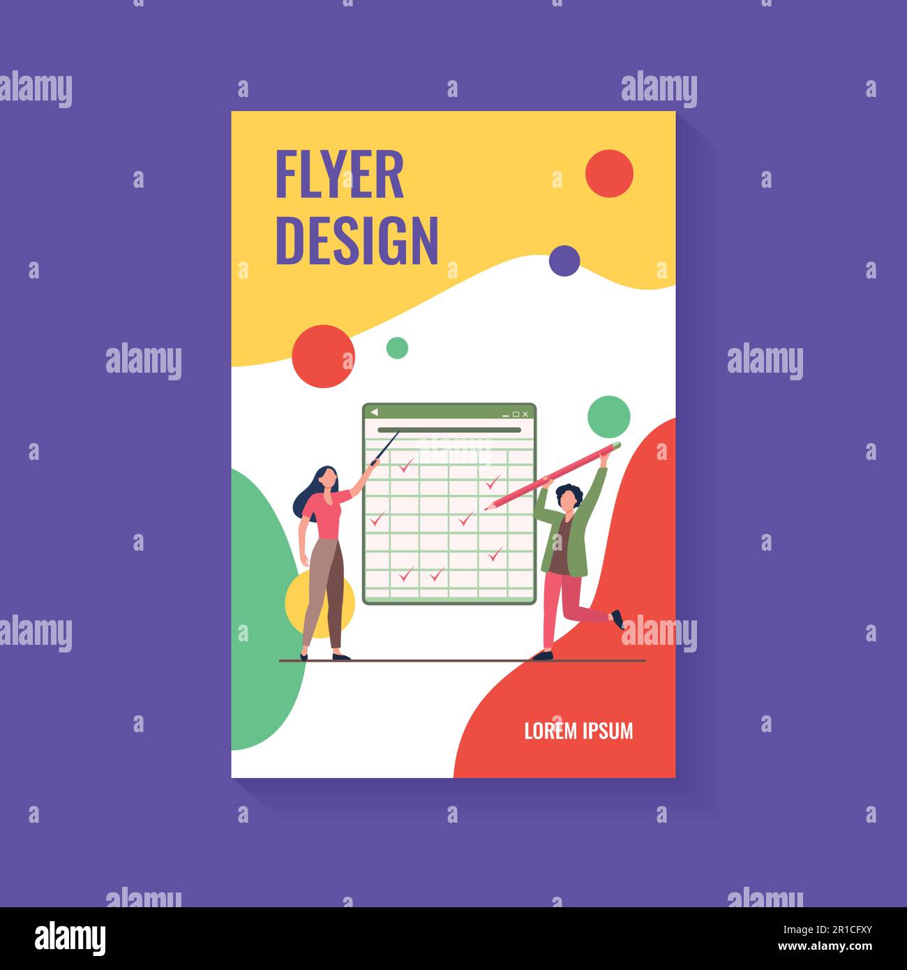 Teacher explaining task Stock Vector Image & Art - Alamy