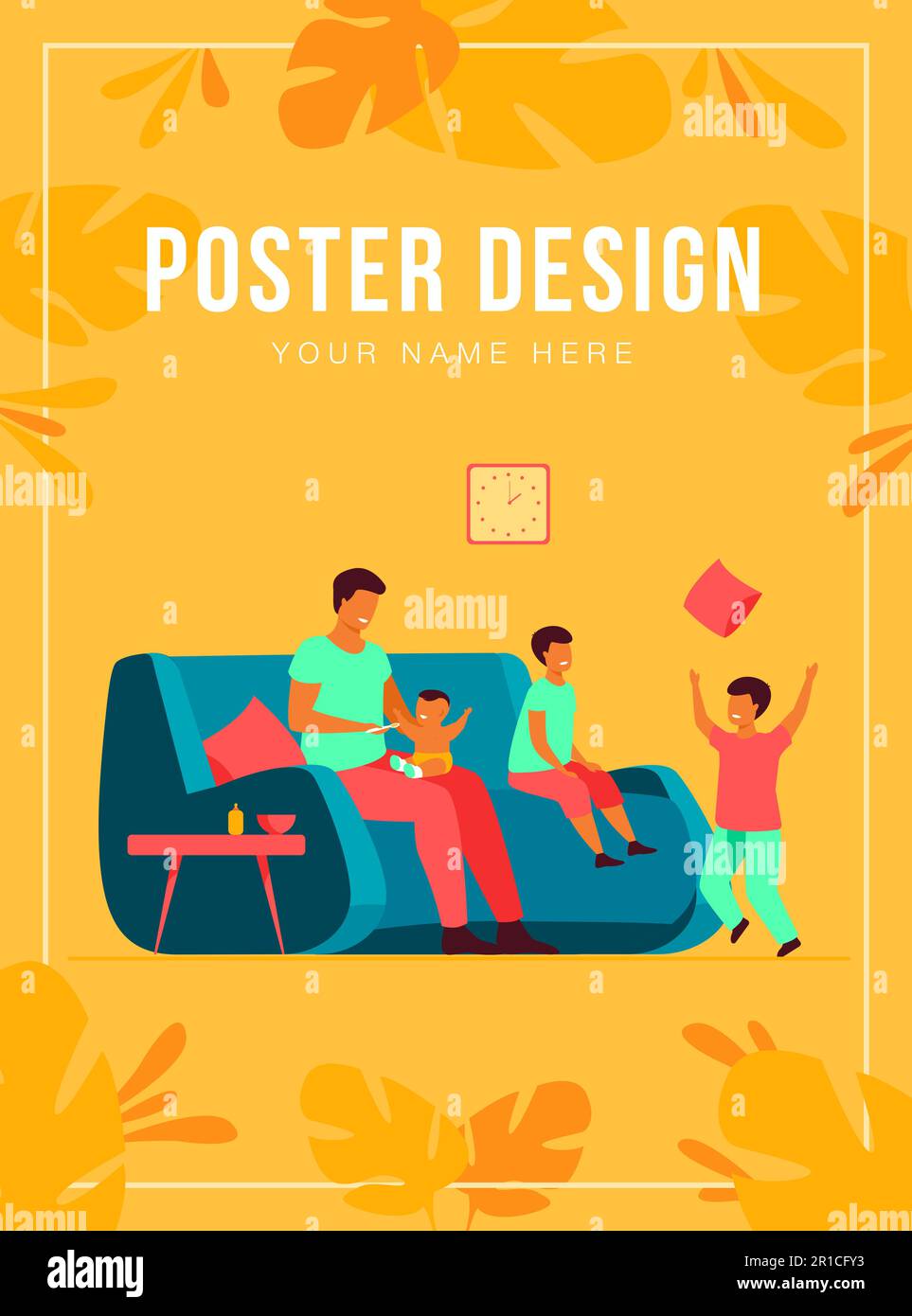 Family and parenthood concept Stock Vector Image & Art - Alamy