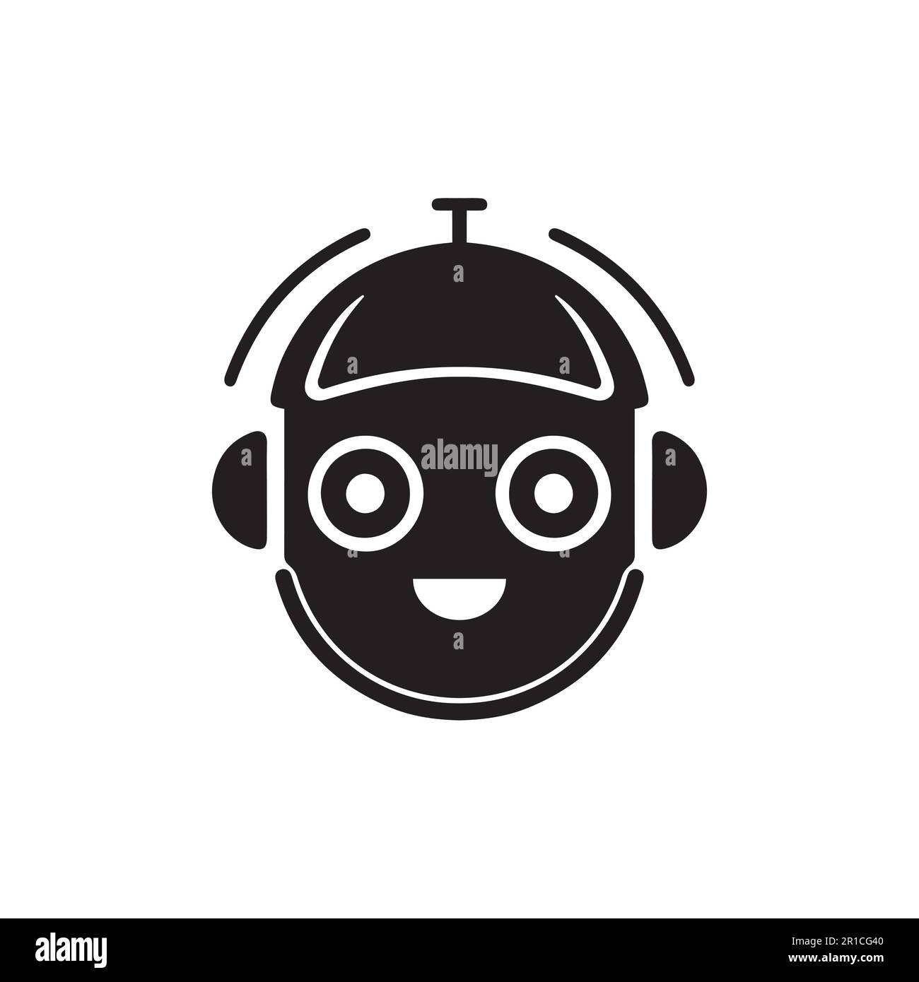 chatbot logo. messenger ai robot icon. Vector illustration Stock Vector ... chatbot logo. messenger ai robot icon. Vector illustration Stock Vector ...