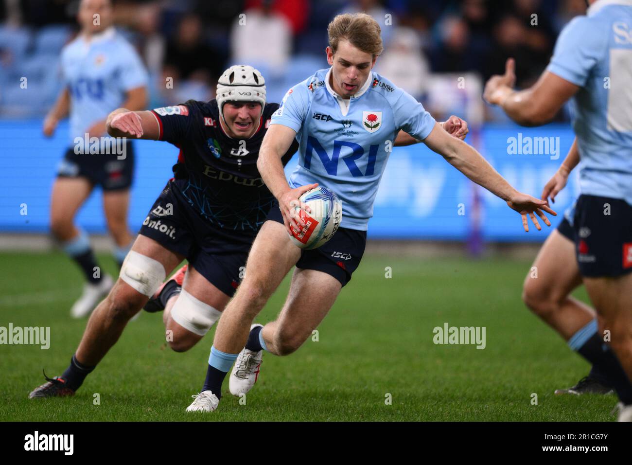 Max Jorgensen of the Waratahs during the Super Rugby Pacific Round 12 ...
