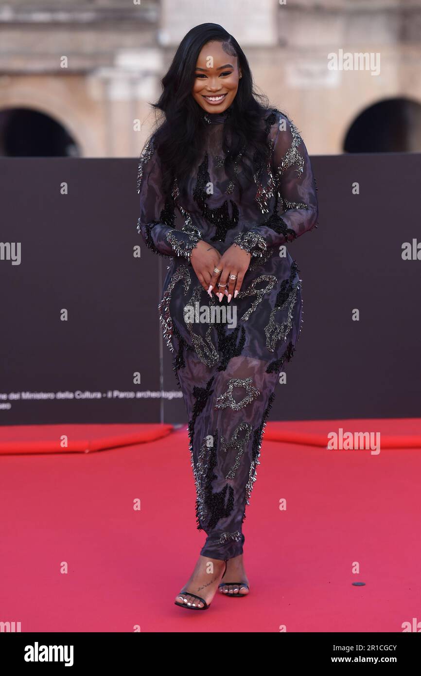 Roma, Italy. 12th May, 2023. Zelie Timothy attends the Universal ...