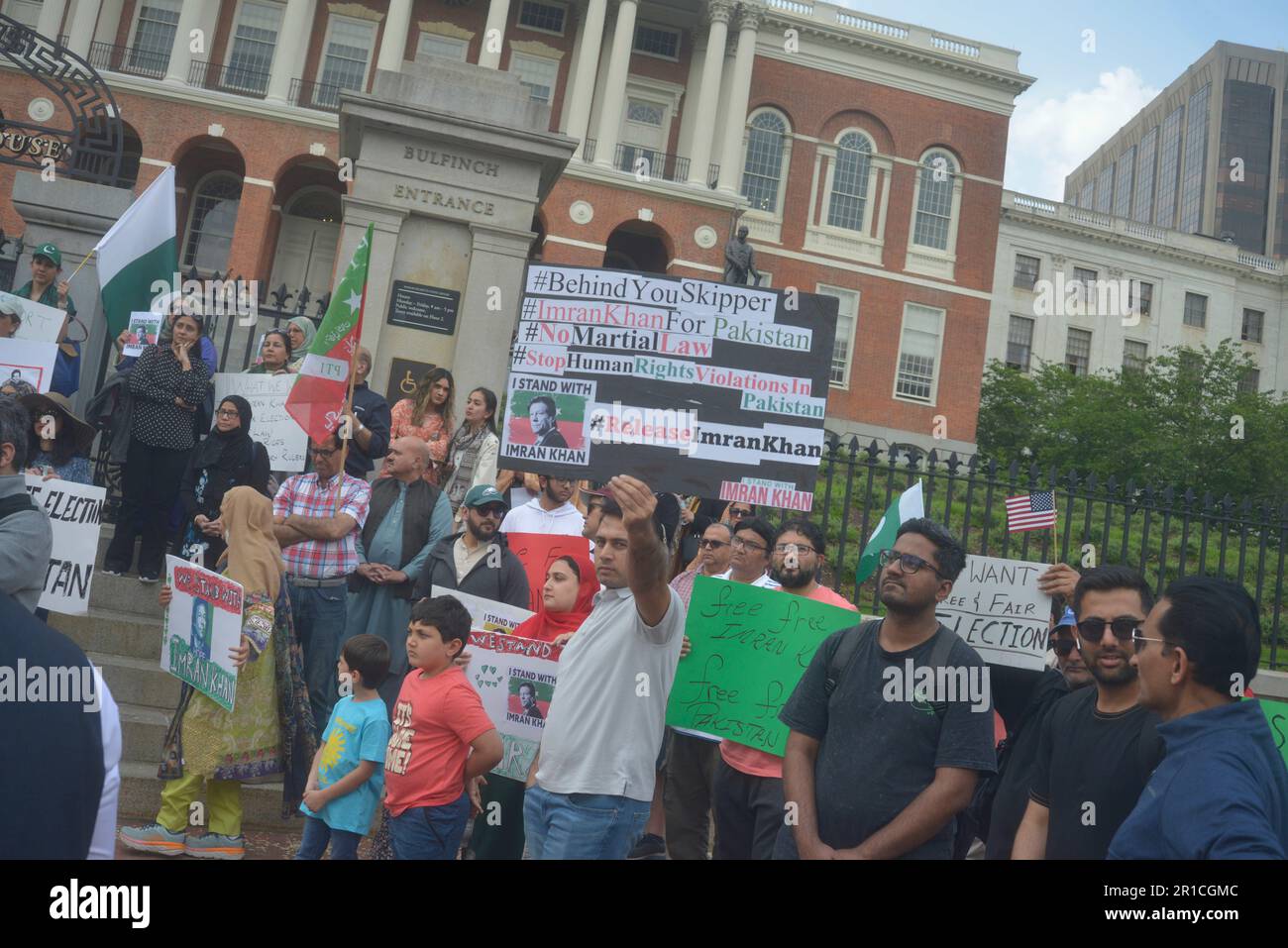 May 11, 2024, Boston, Massachusetts, U.S: Pakistani-Americans and their ...