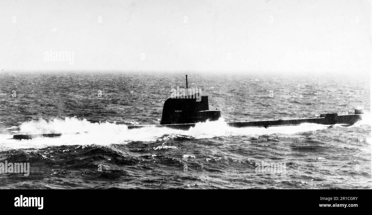 British royal navy class submarine Black and White Stock Photos ...