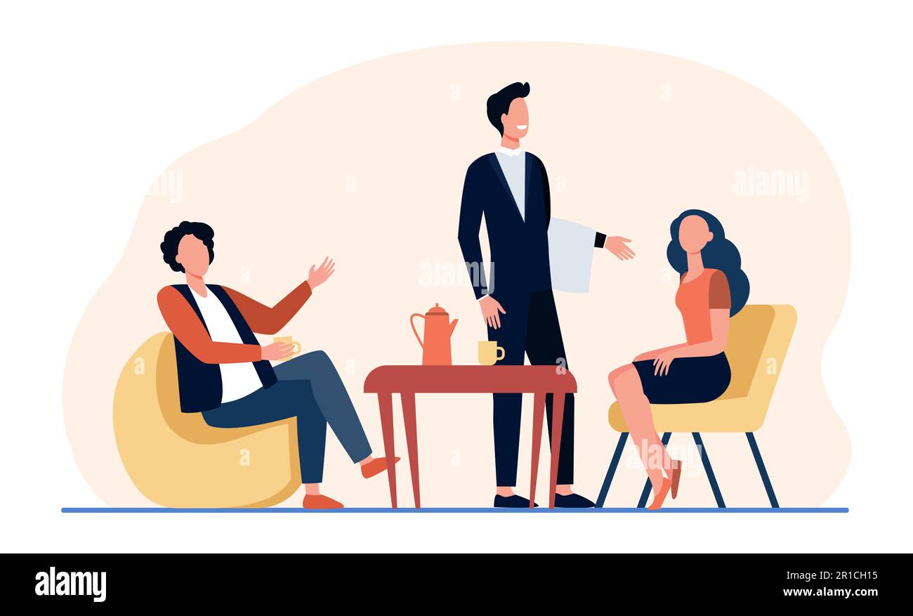 Customer in coffee shop Cut Out Stock Images & Pictures - Alamy