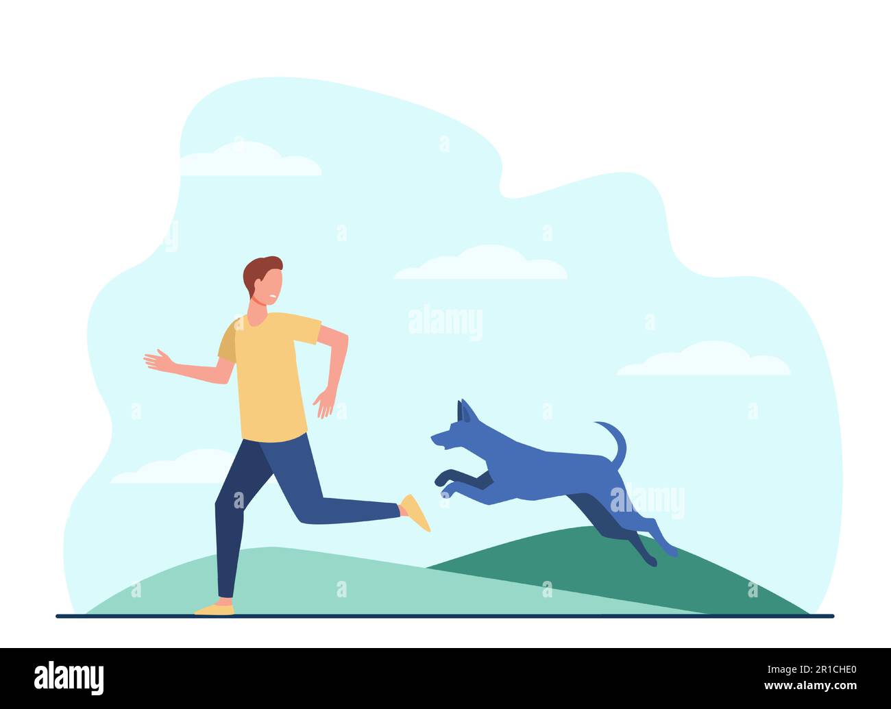 Homeless man pet dog Cut Out Stock Images & Pictures - Alamy