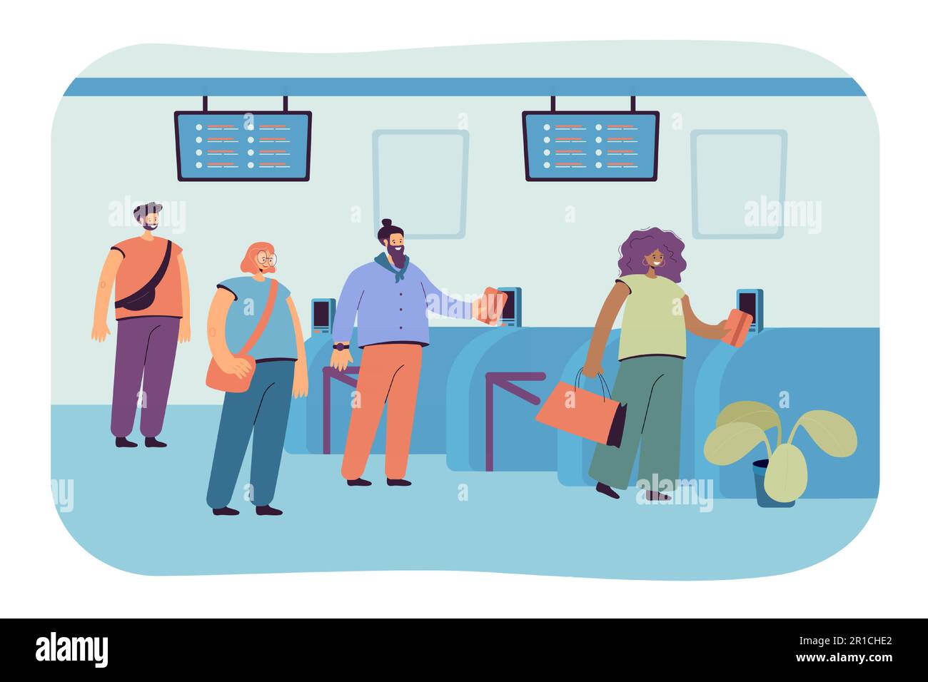 Platform ticket machine Stock Vector Images - Alamy