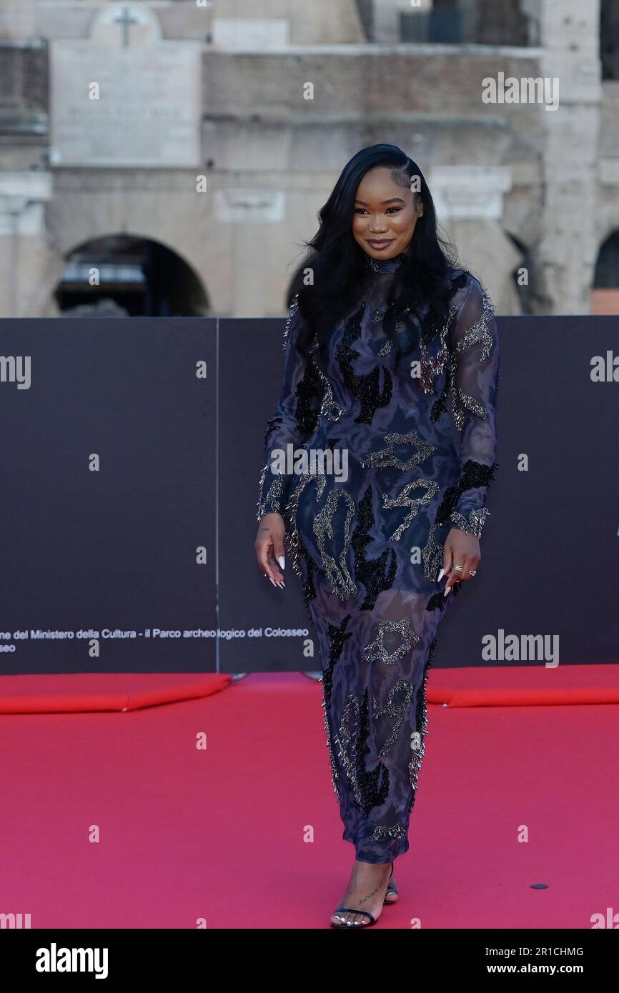 Zelie Timothy attends at the red carpet of the world premiere of movie ...