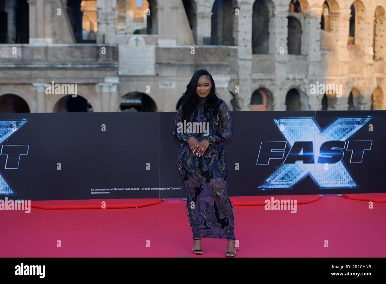 Zelie Timothy attends at the red carpet of the world premiere of movie ...
