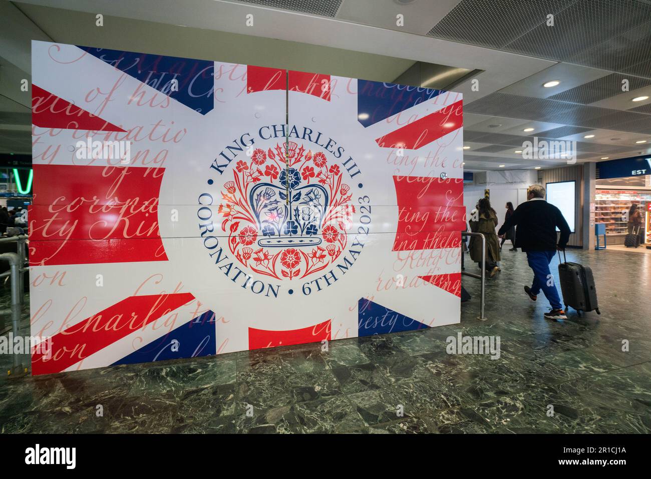 London UK. 13 May 2023. Passengers facing travel disruption on a second ...