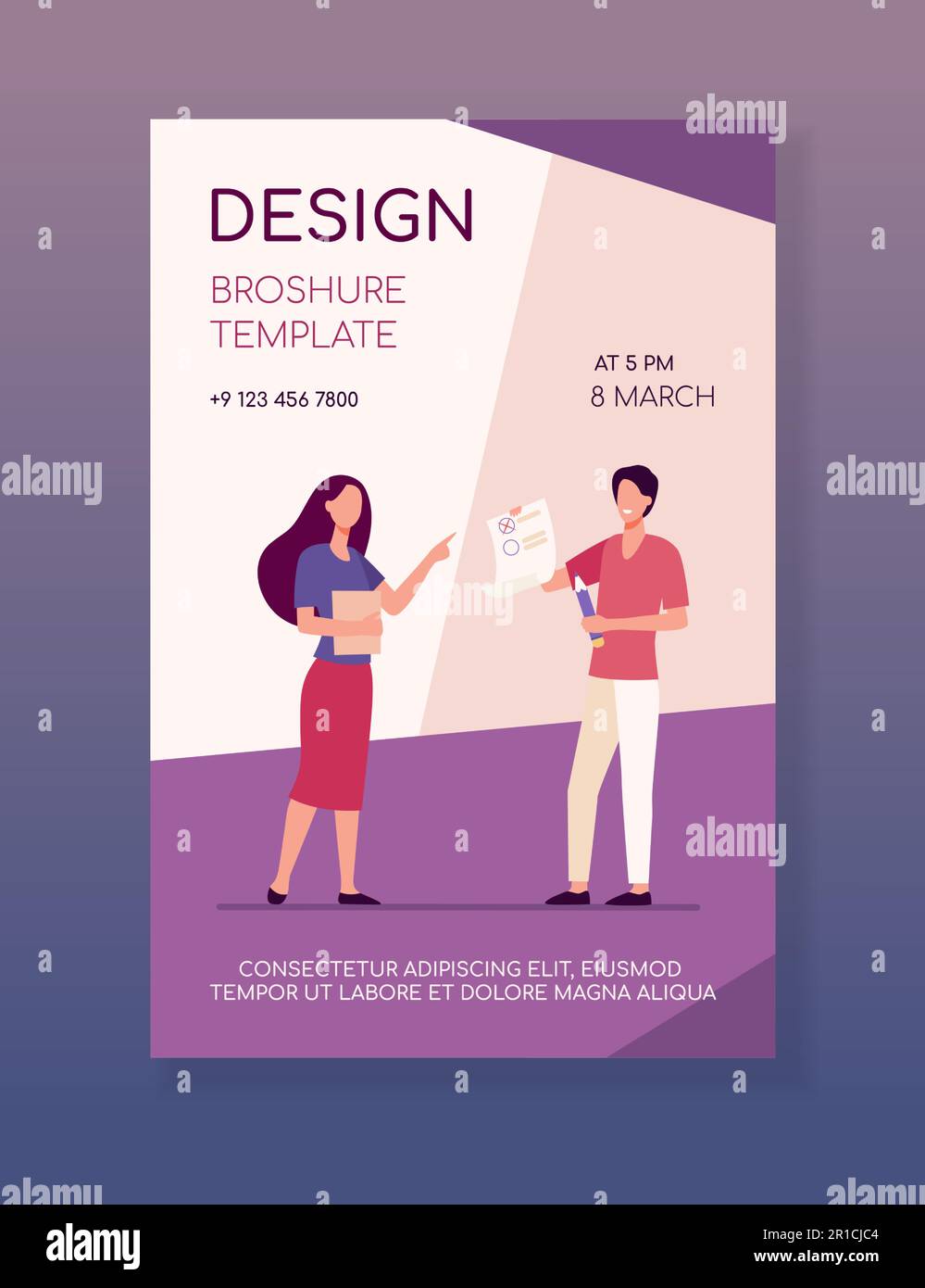 Student giving test to teacher Stock Vector Image & Art - Alamy