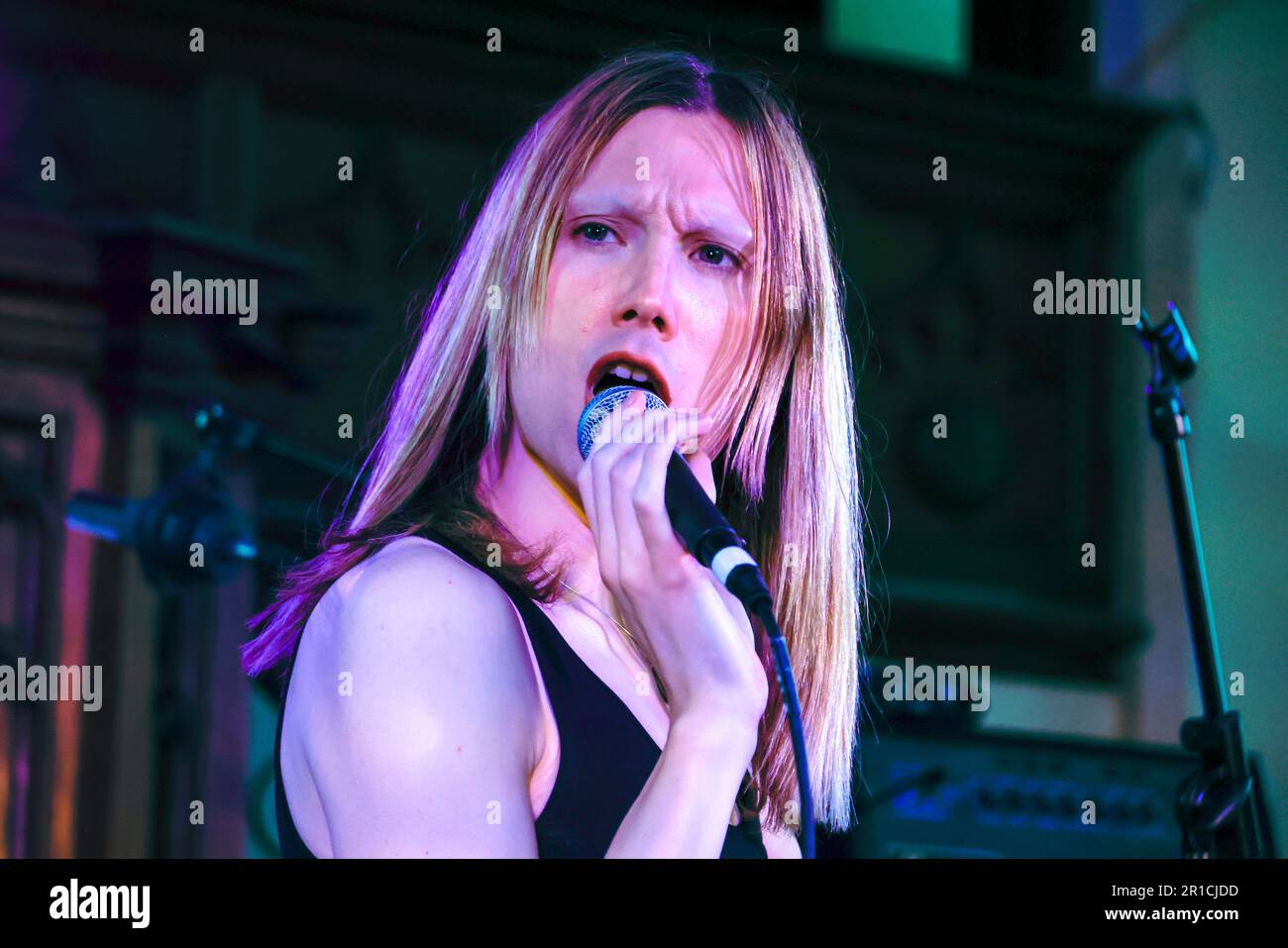 City of Brighton & Hove, East Sussex, UK. Alice Low performing at One ...