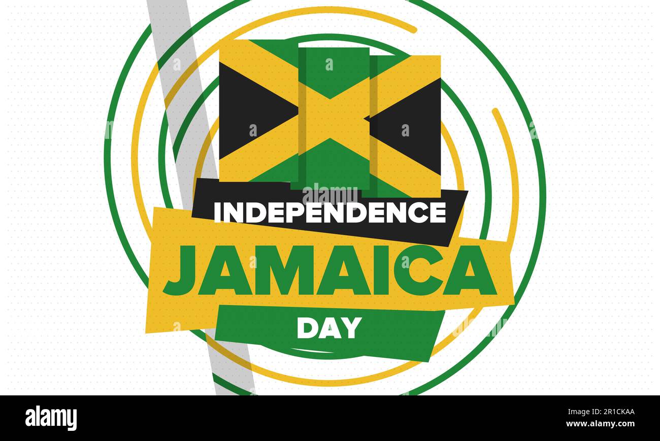 Jamaica Independence Day. Independence of Jamaica. Holiday, celebrated ...