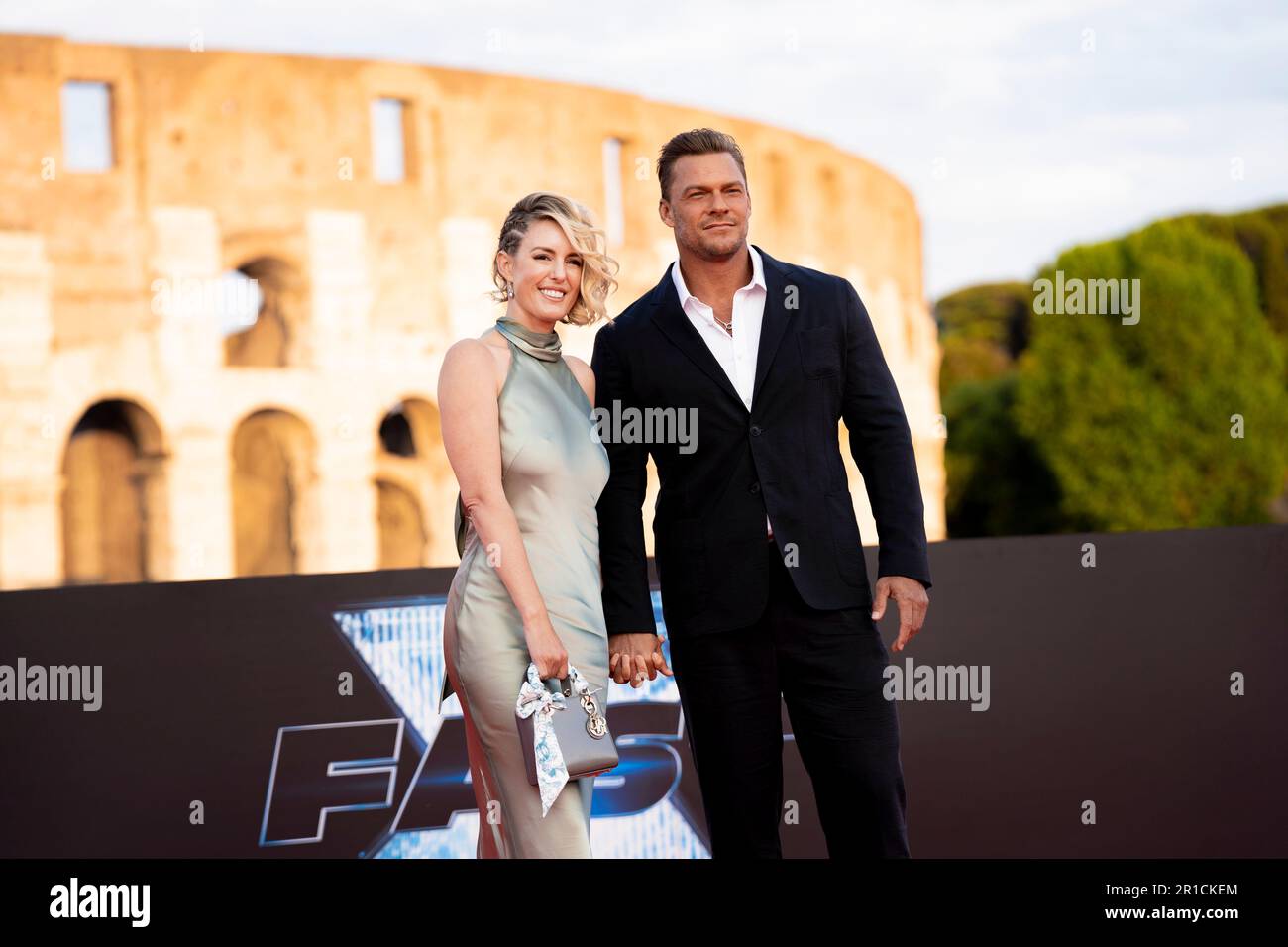 Rome, Italy, 12th May 2023, JAlan Ritchson attends the premiere of Fast ...