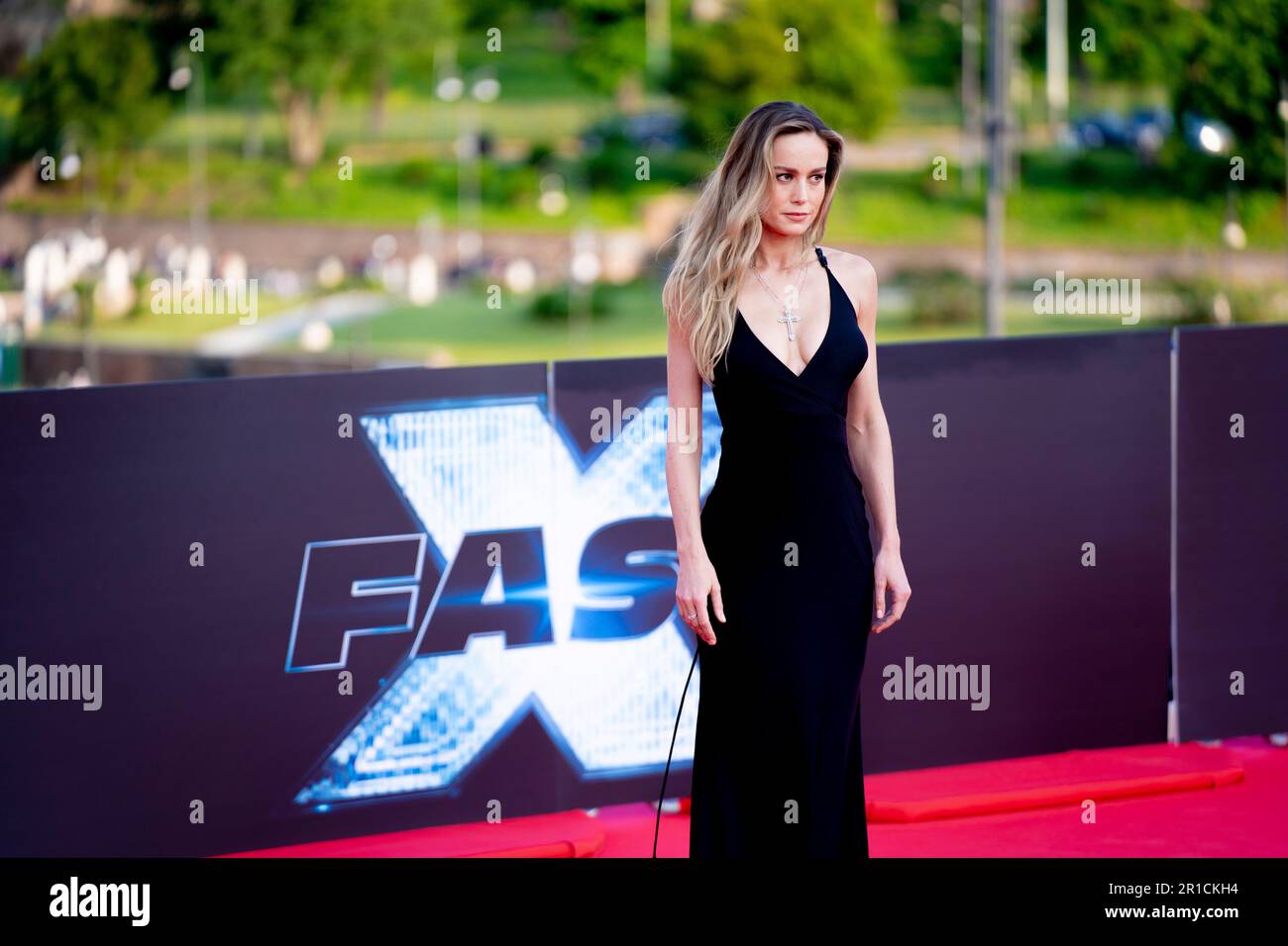 Rome, Italy, 12th May 2023, Brie Larson attends the premiere of Fast X ...