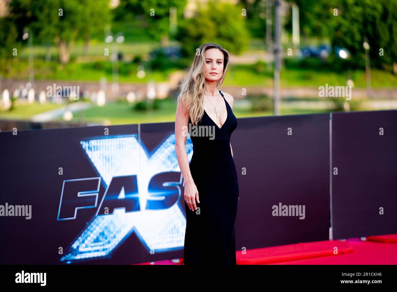 Rome, Italy, 12th May 2023, Brie Larson attends the premiere of Fast X ...