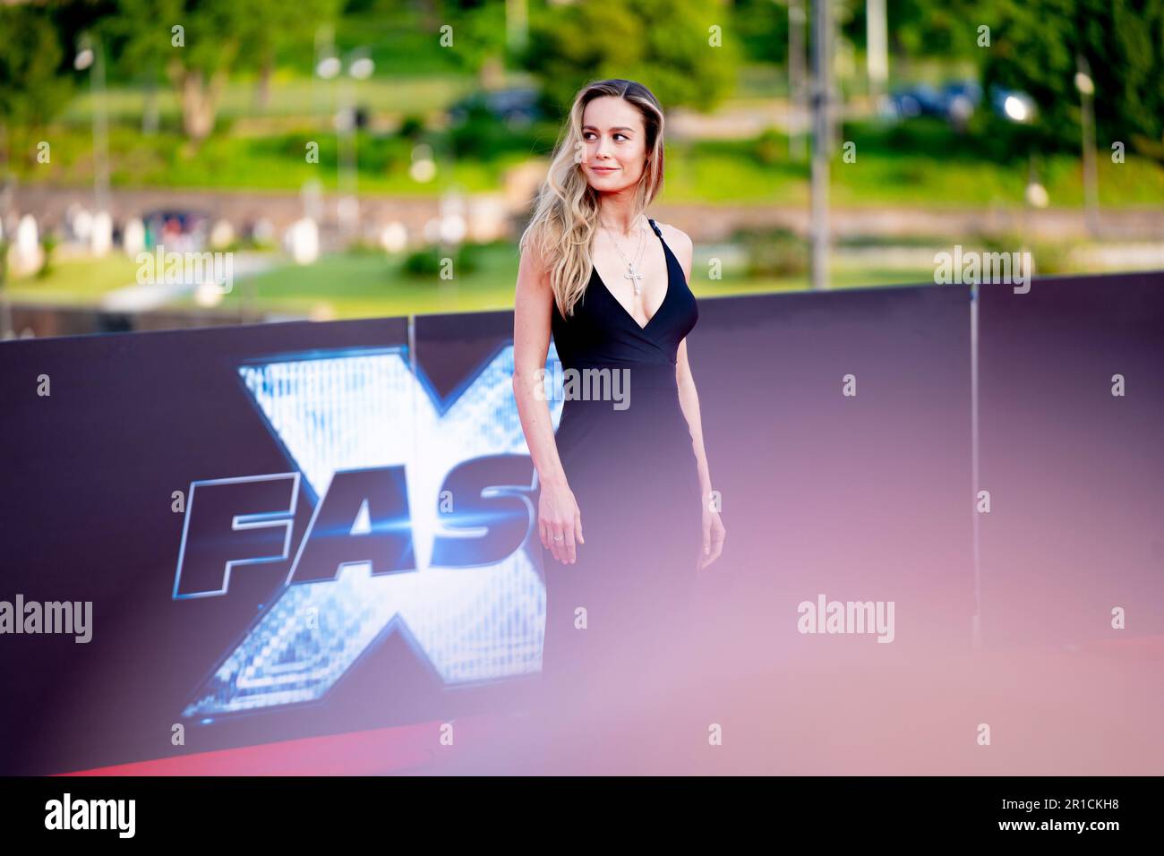 Rome, Italy, 12th May 2023, Brie Larson attends the premiere of Fast X ...