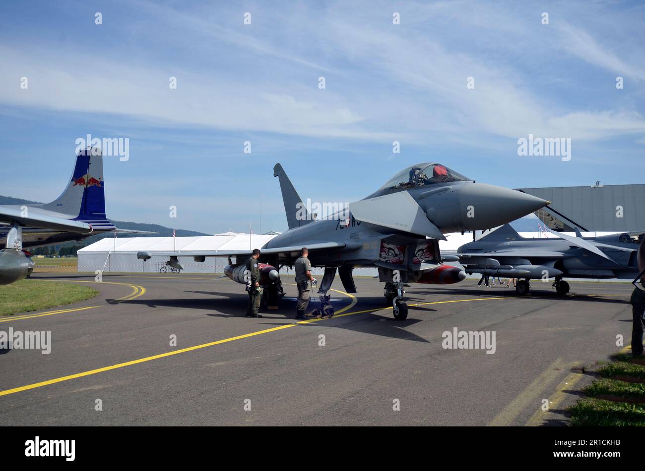 Zeltweg, Austria - September 03, 2022: Public airshow in Styria named ...