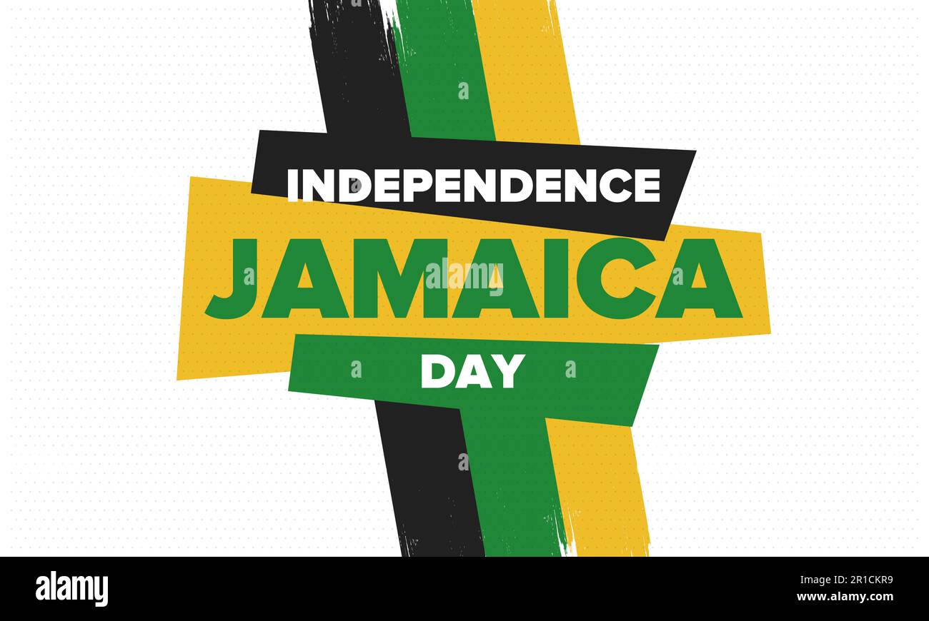 Jamaica Independence Day. Independence of Jamaica. Holiday, celebrated ...