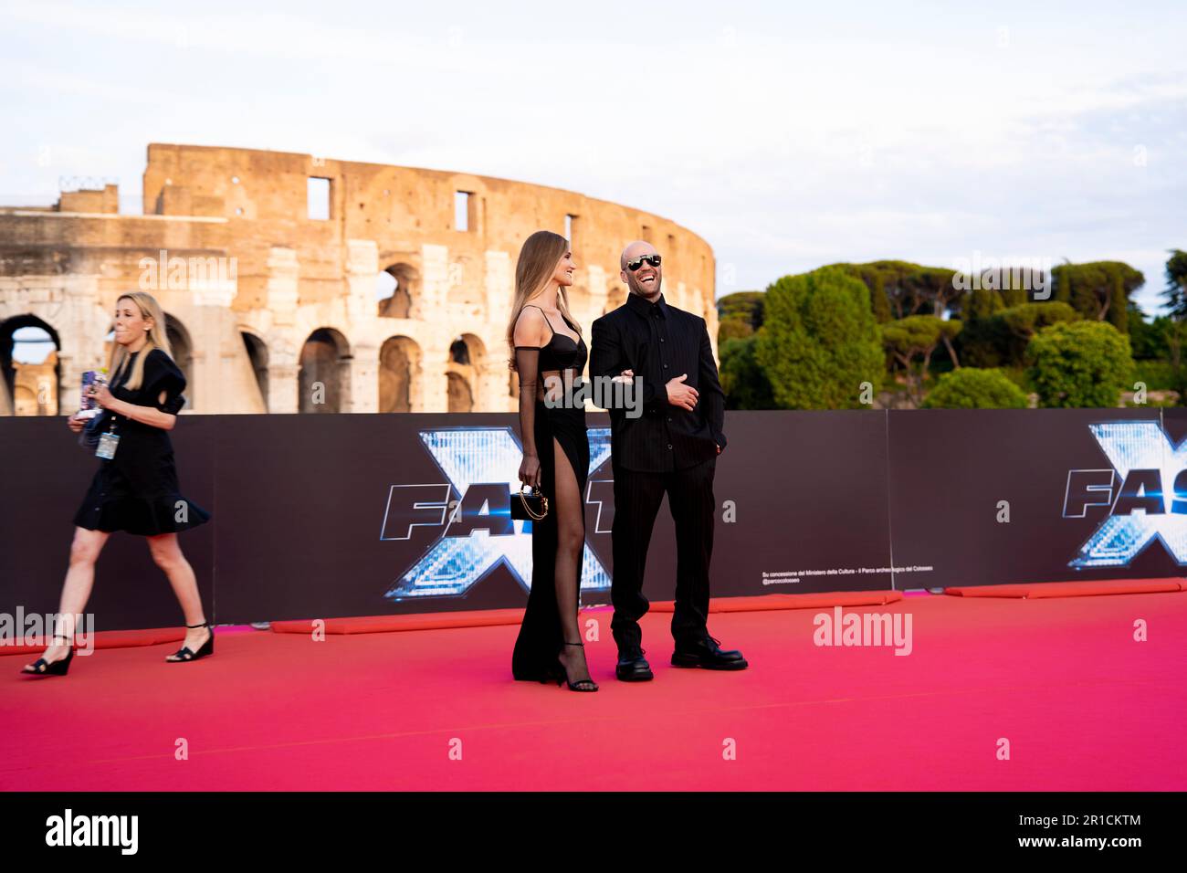 Rome, Italy, 12th May 2023, Charlize Theron attends the premiere of ...
