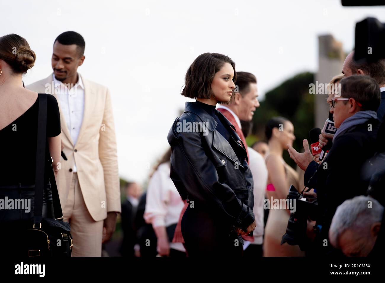 Rome, Italy, 12th May 2023, Daniela Melchior attends the premiere of ...