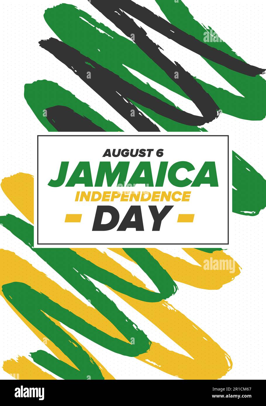 Jamaica Independence Day. Independence of Jamaica. Holiday, celebrated ...