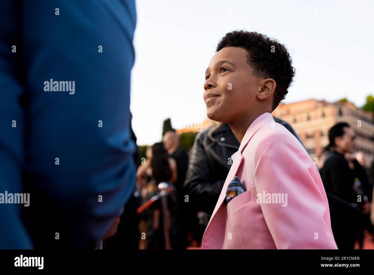 Rome Italy 12th May 2023 Leo Abelo Perry Attends The Premiere Of
