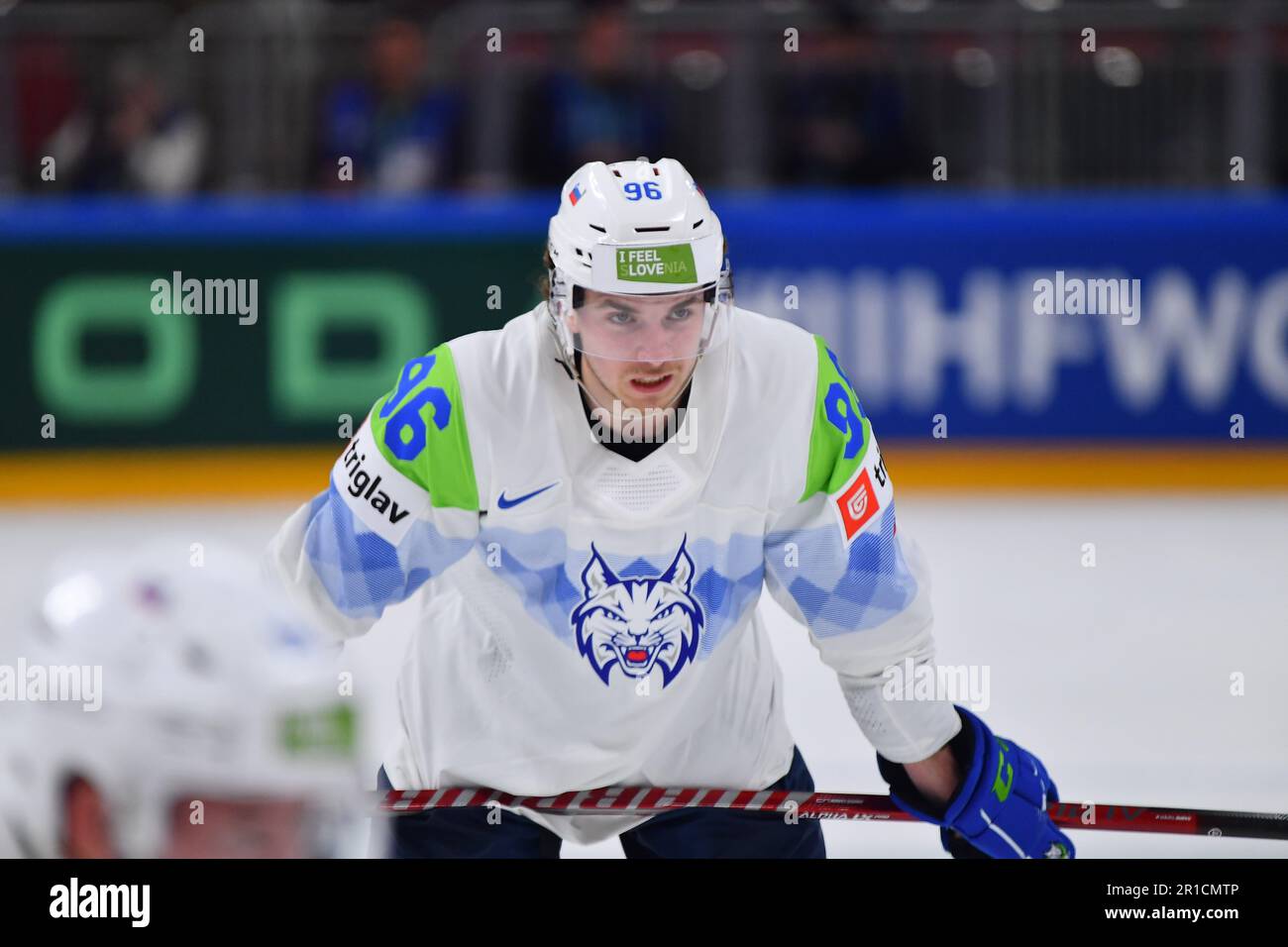 LATVIA, RIGA - 13.05.23: MASIC Bine. Game Swizerland - Slovenia. IIHF ...