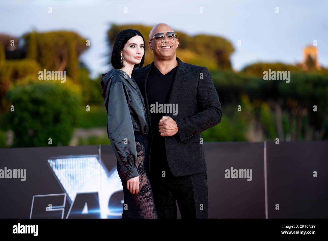 Rome, Italy, 12th May 2023, Vin Diesel attends the premiere of Fast X ...