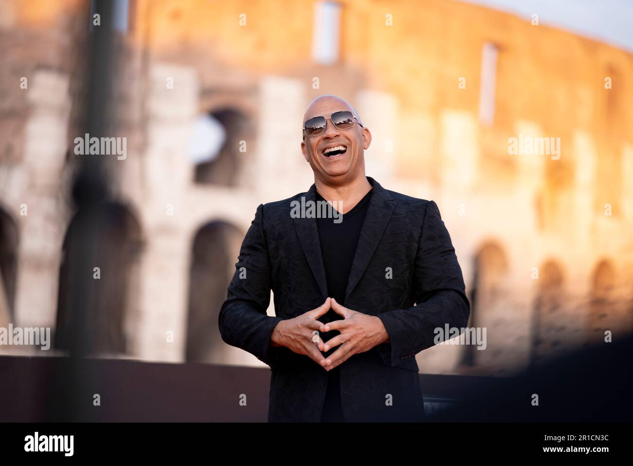 Rome, Italy, 12th May 2023, Vin Diesel attends the premiere of Fast X ...