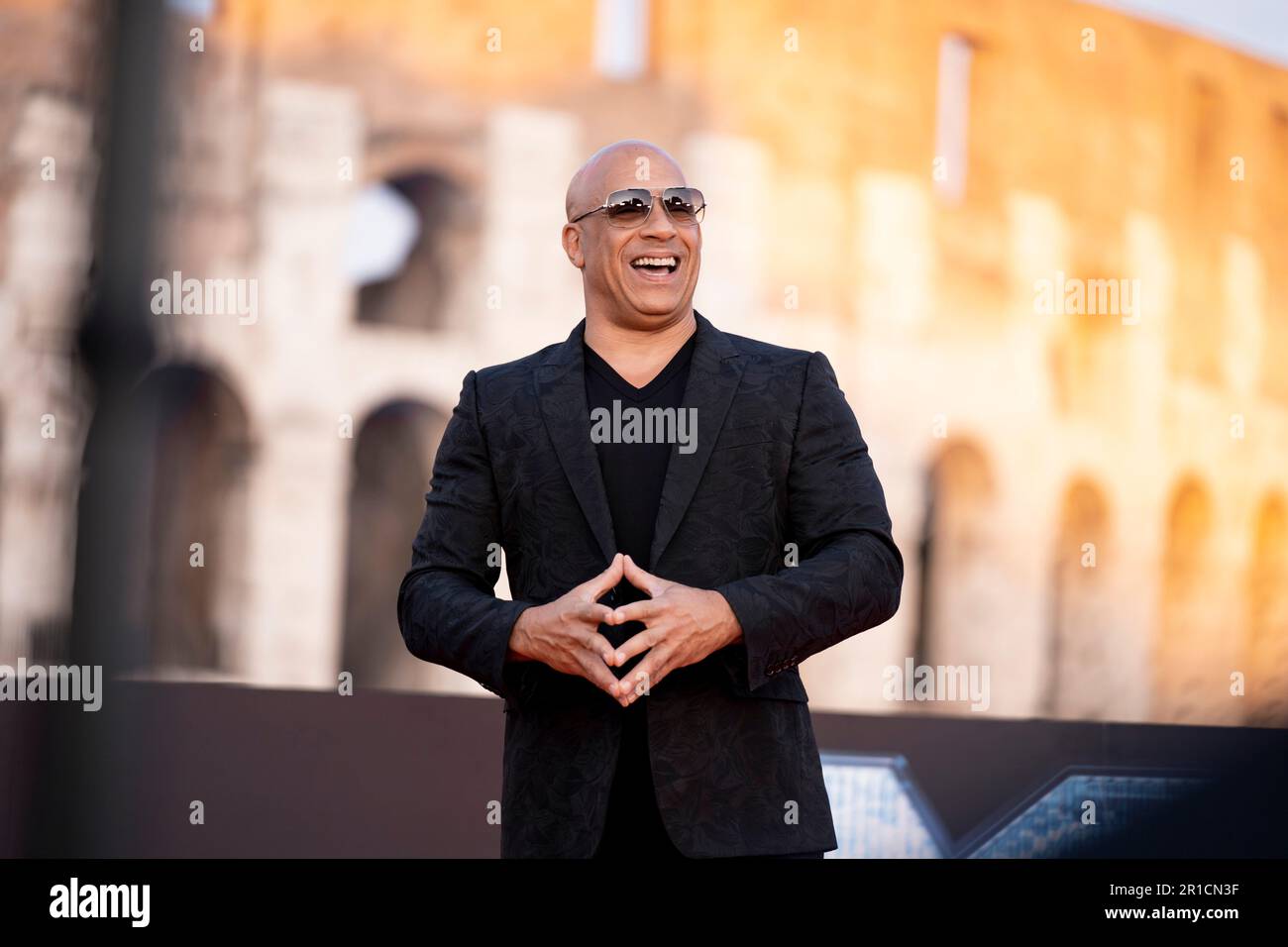 Rome, Italy, 12th May 2023, Vin Diesel attends the premiere of Fast X ...