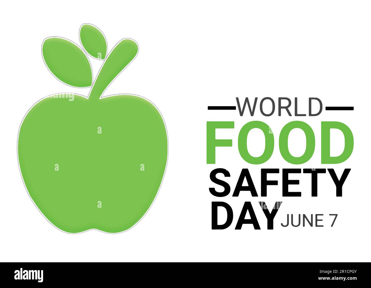 World Food Safety Day Vector Illustration. June 7. Suitable for ...