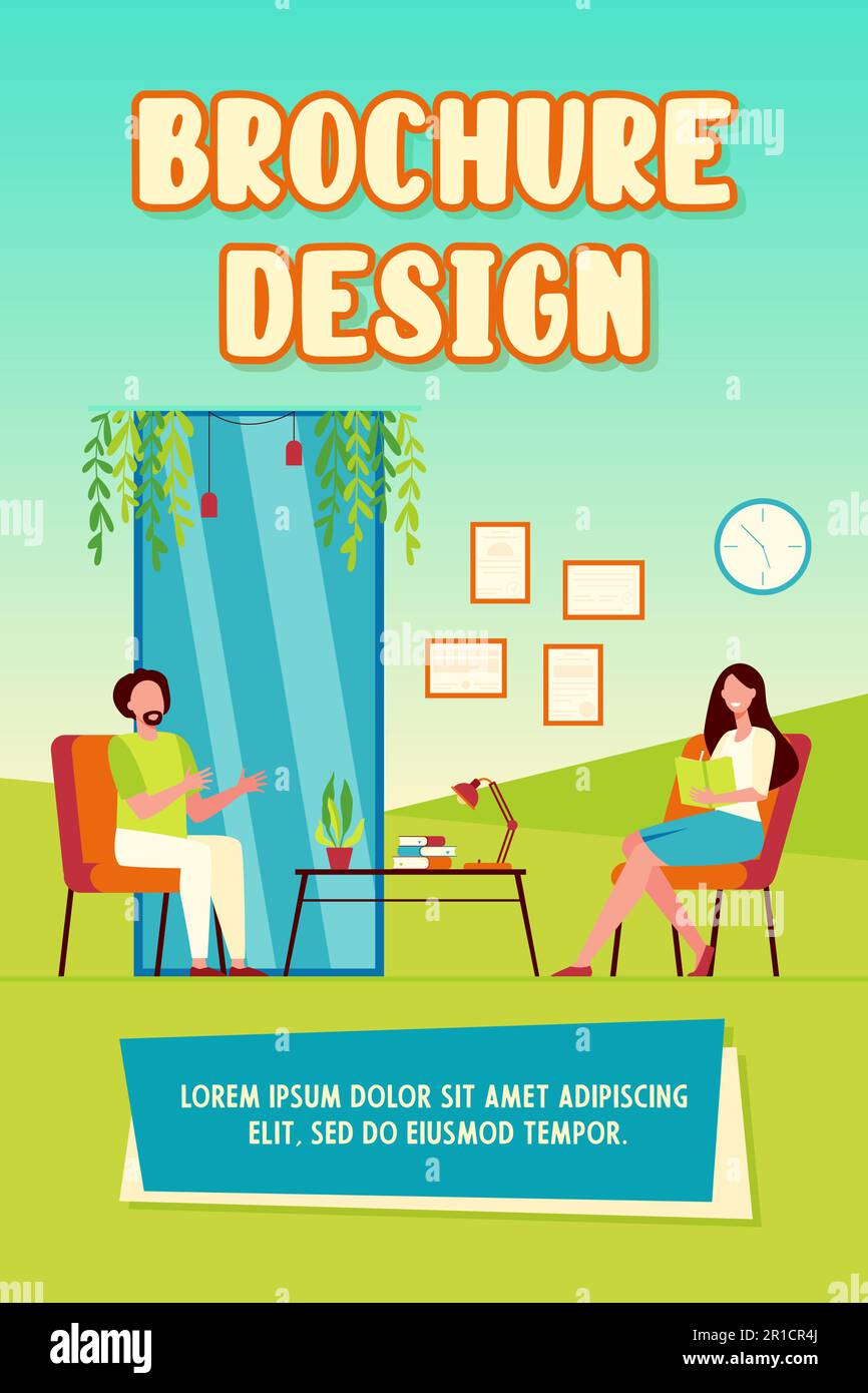 Consultation session professional in Stock Vector Images - Alamy