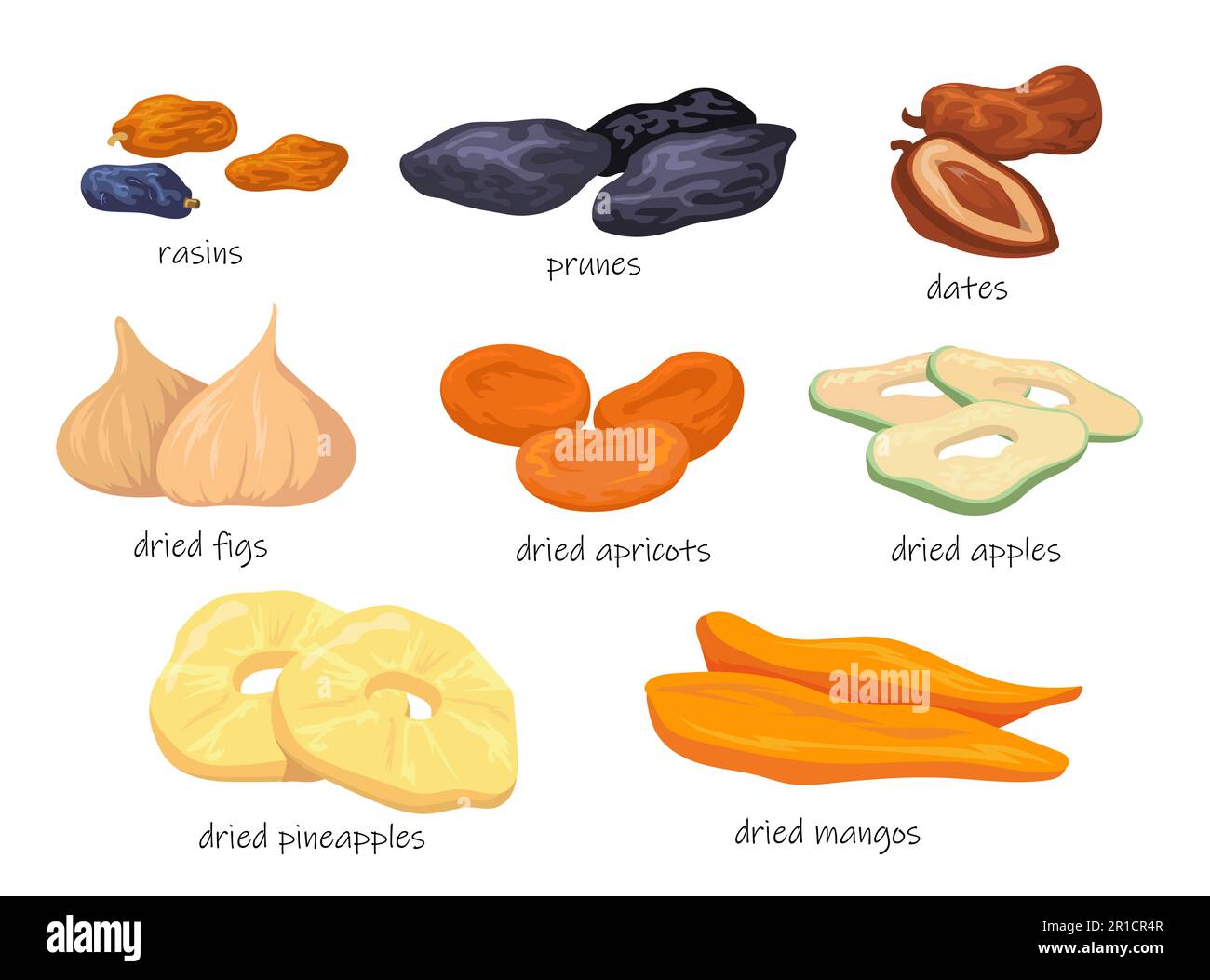 Fig dry Stock Vector Images - Alamy