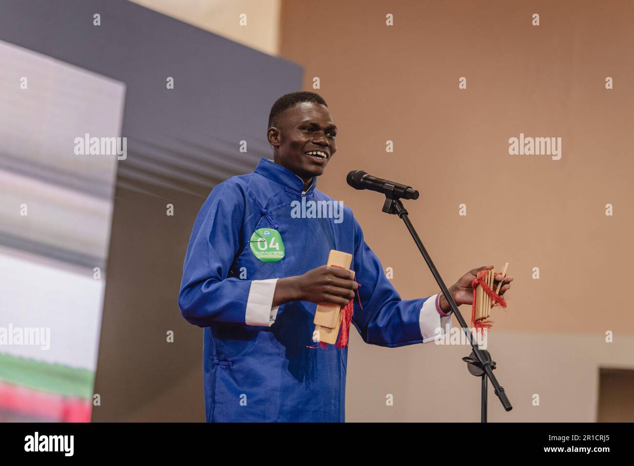 Nairobi, Kenya. 12th May, 2023. Amos Agwata Michira, a 21-year-old ...