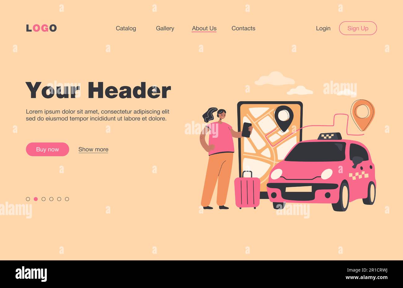 Person ordering uber hi-res stock photography and images - Alamy