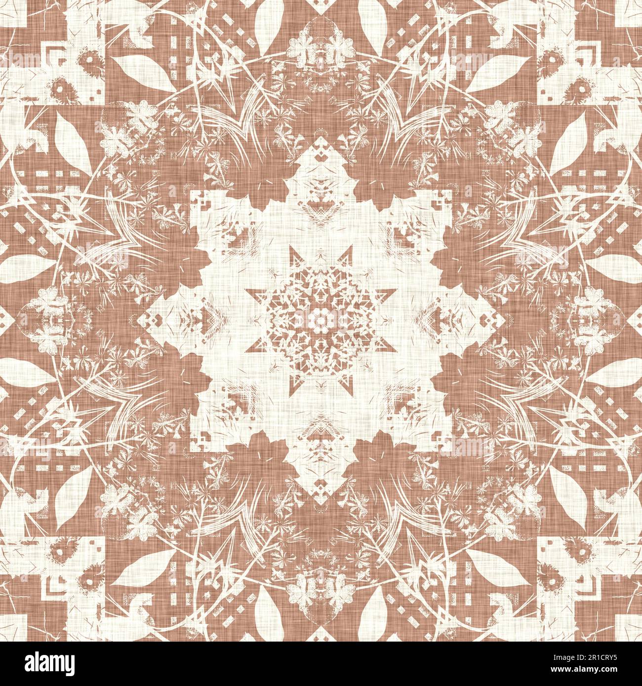 Peach pink cottagecore cozy tartan pattern. Cottagecore rustic marl ...