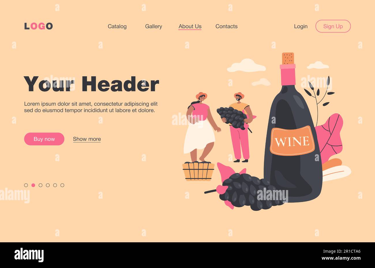 Couple man woman tasting Stock Vector Images - Alamy