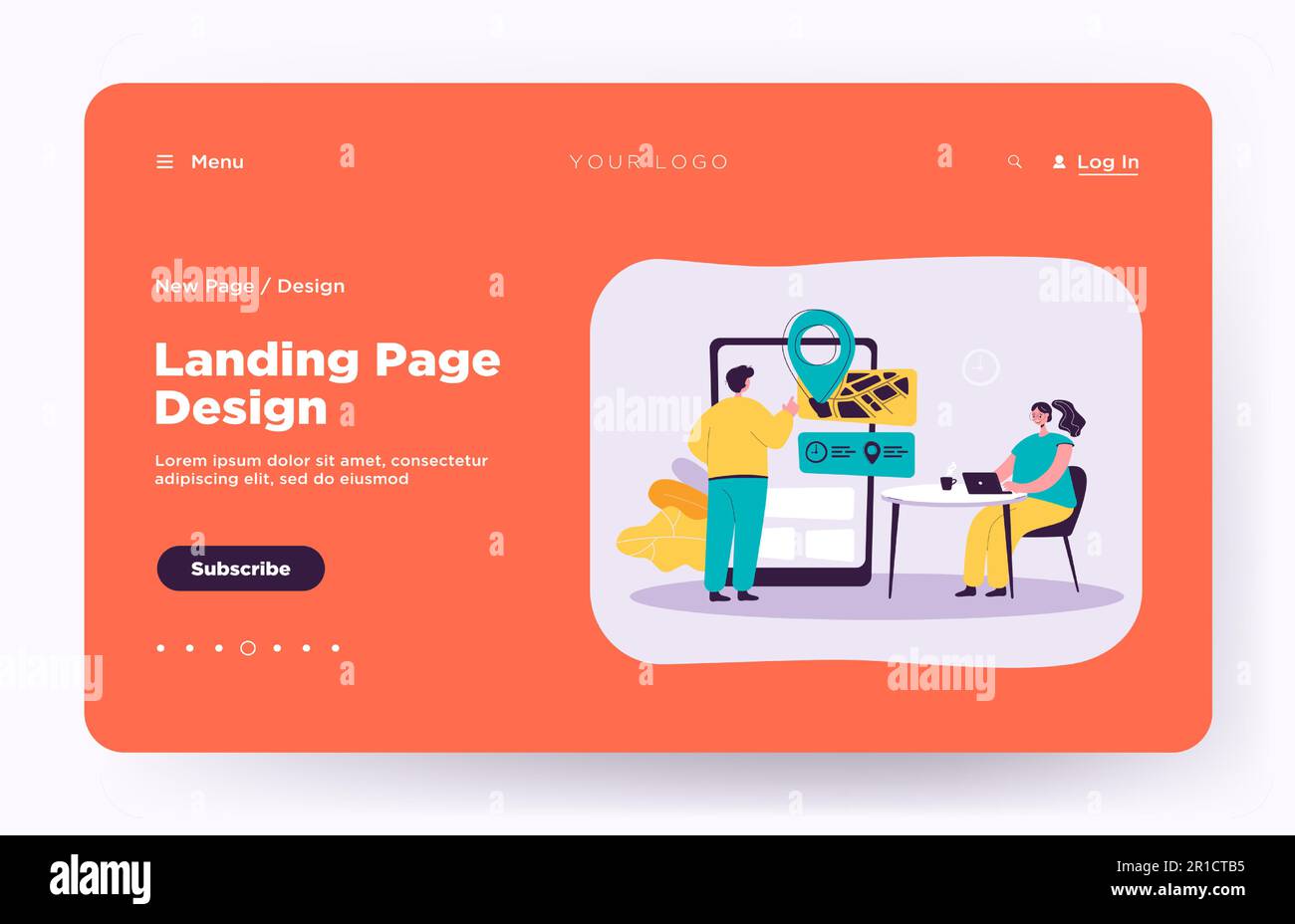 Digital technology users using appointment and booking app Stock Vector ...