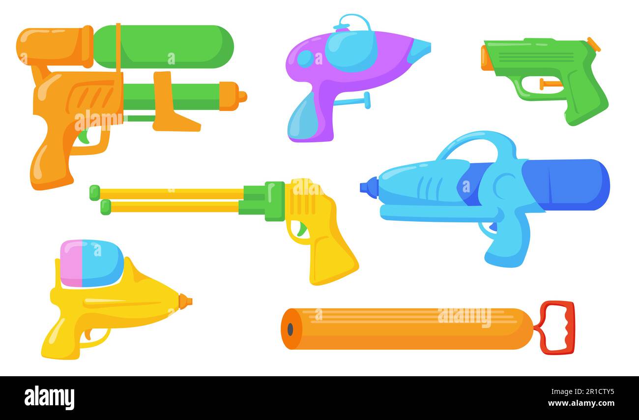 Toy laser gun icon Stock Vector Images - Alamy