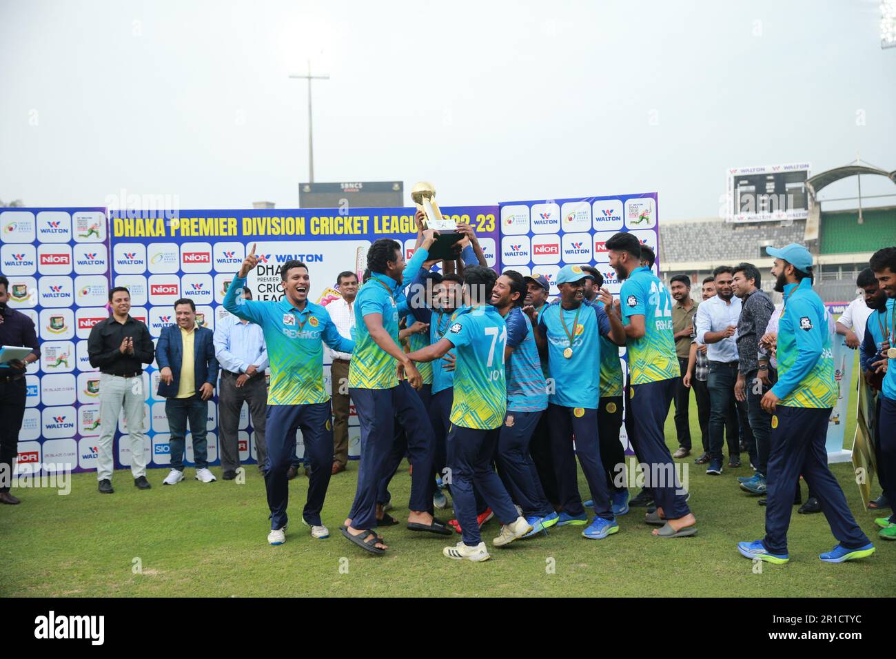 Abahani regained the Dhaka Premier League (DPL) title after beating ...