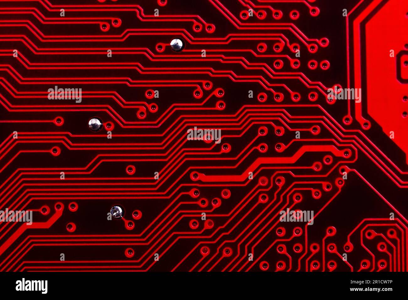 Red circuit board hi-res stock photography and images - Alamy