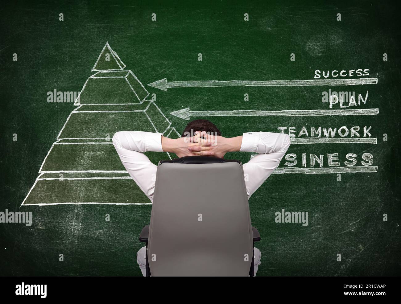 Risk management businessman drawing hi-res stock photography and images ...