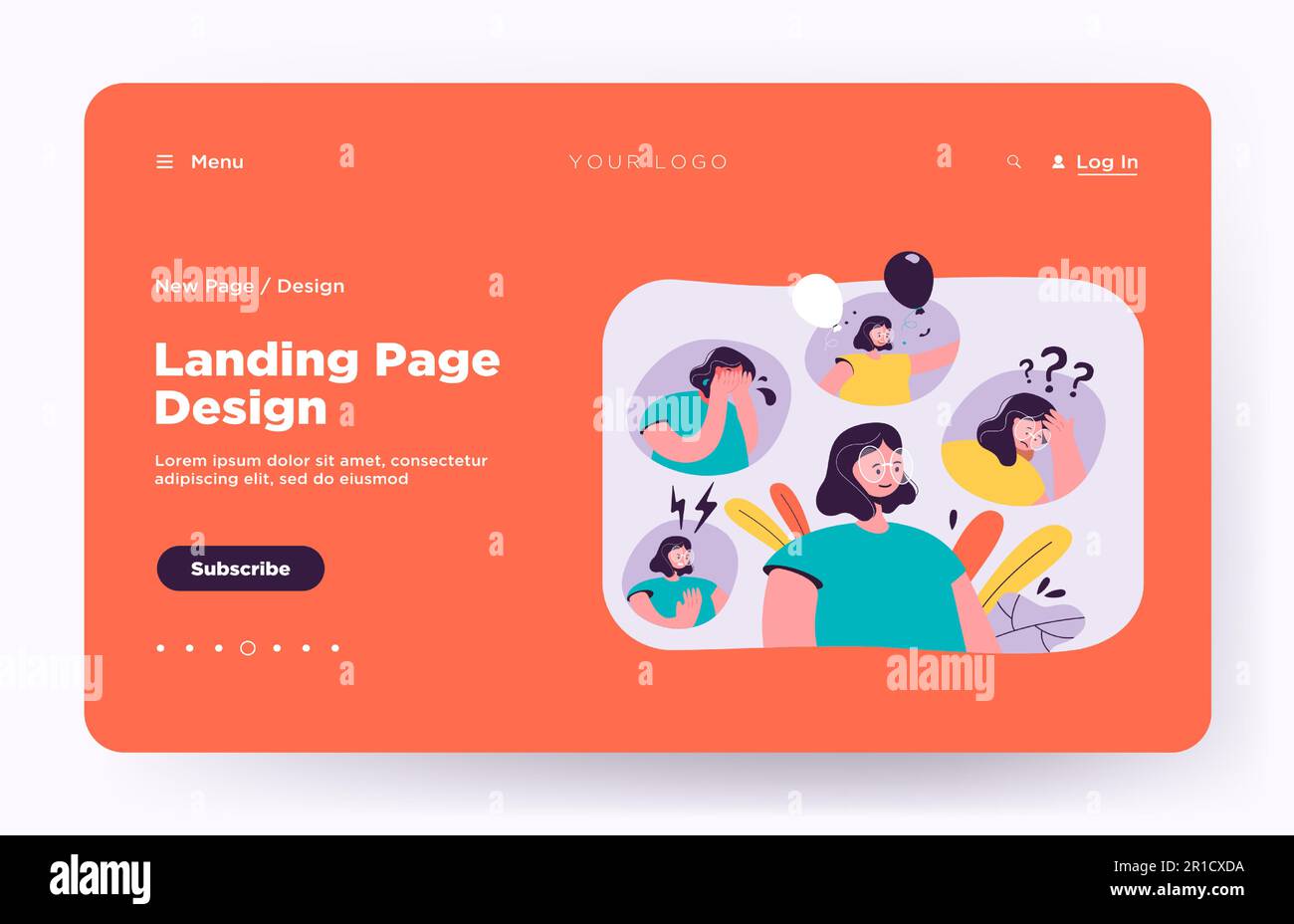 Annoyed breakdown Stock Vector Images - Alamy