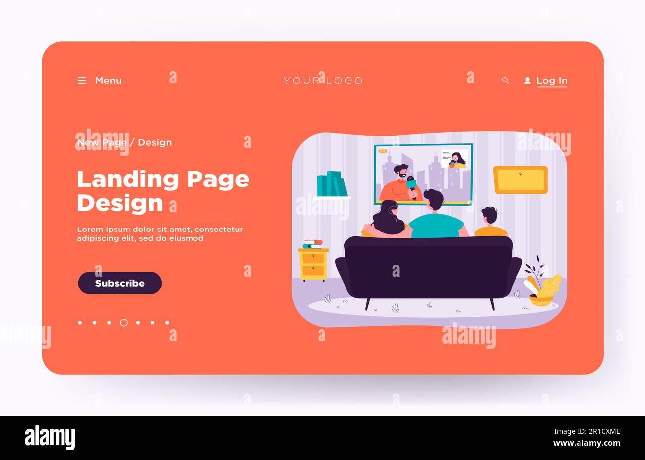 Child woman man watching Cut Out Stock Images & Pictures - Alamy