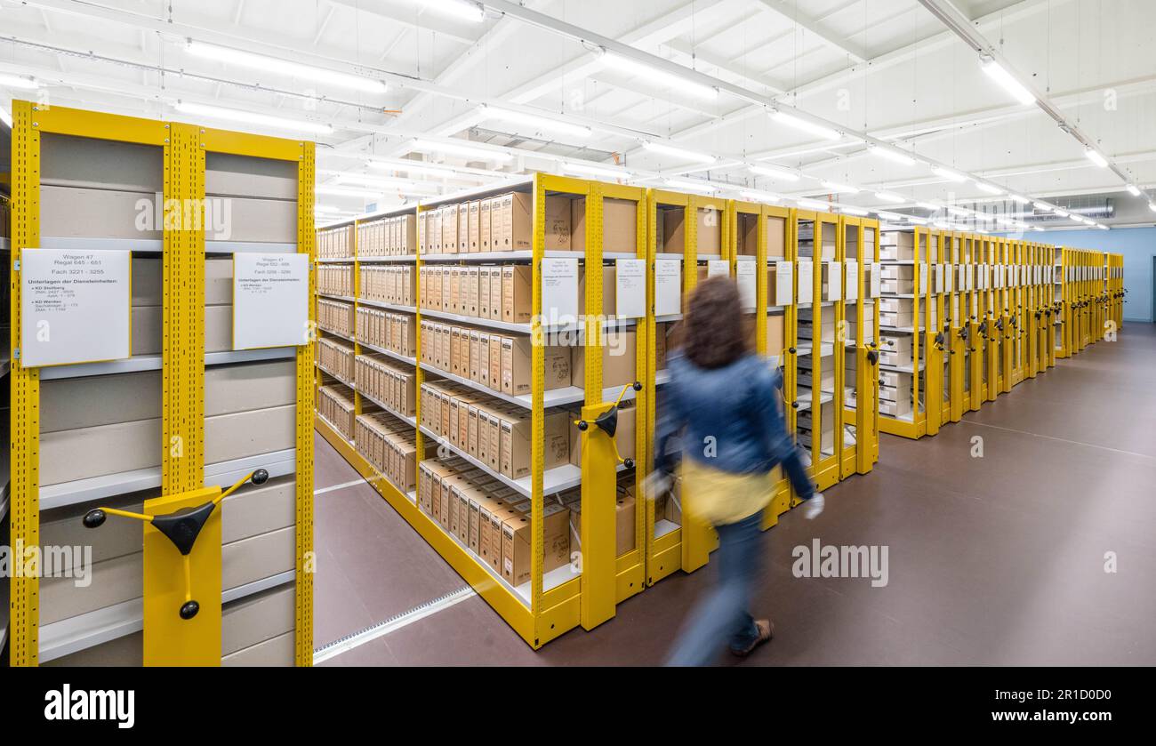 Chemnitz, Germany. 13th May, 2023. View of the Federal Archives' Stasi ...