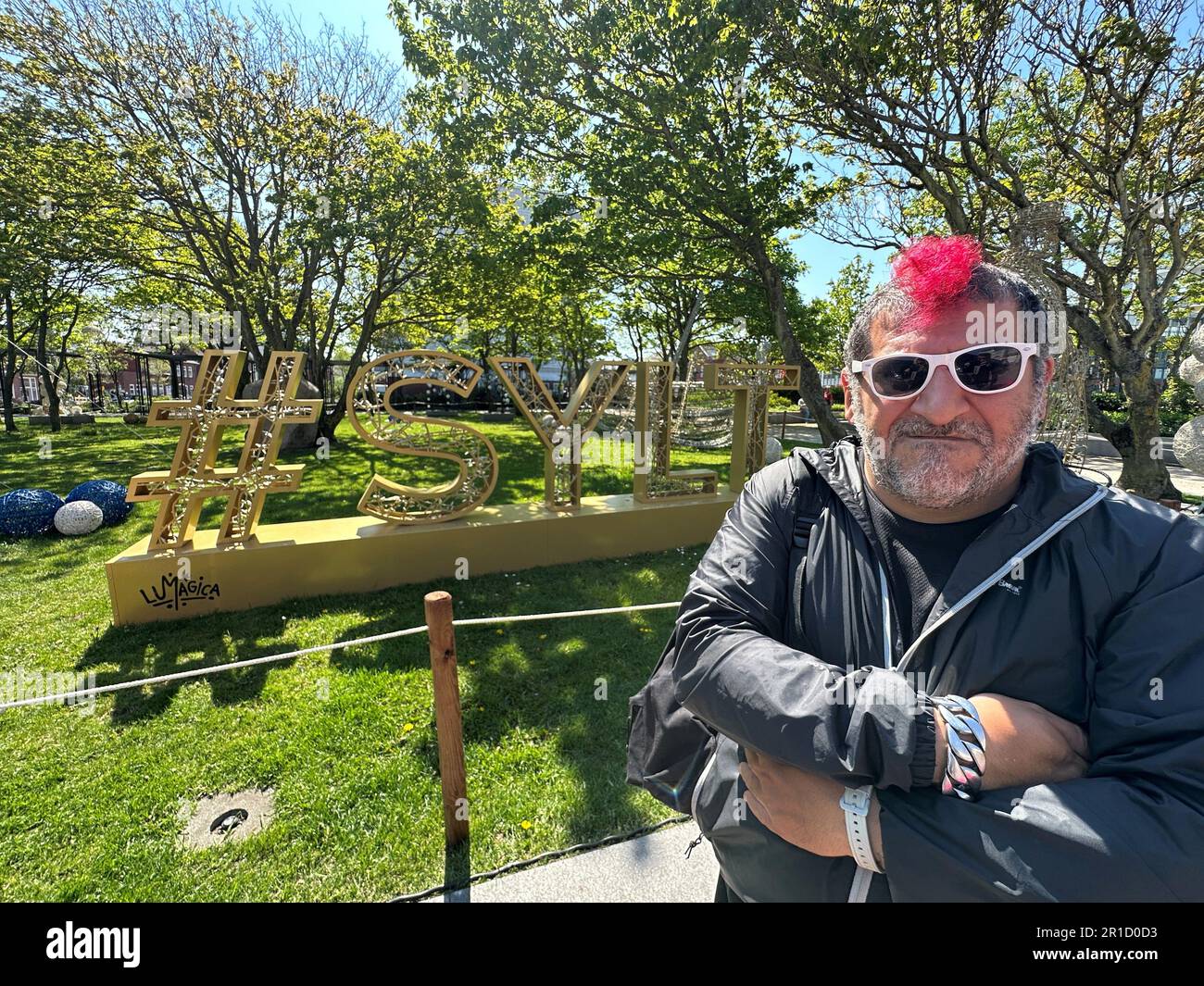 13 May 2023, Schleswig-Holstein, Westerland: Jörg Otto, candidate of ...