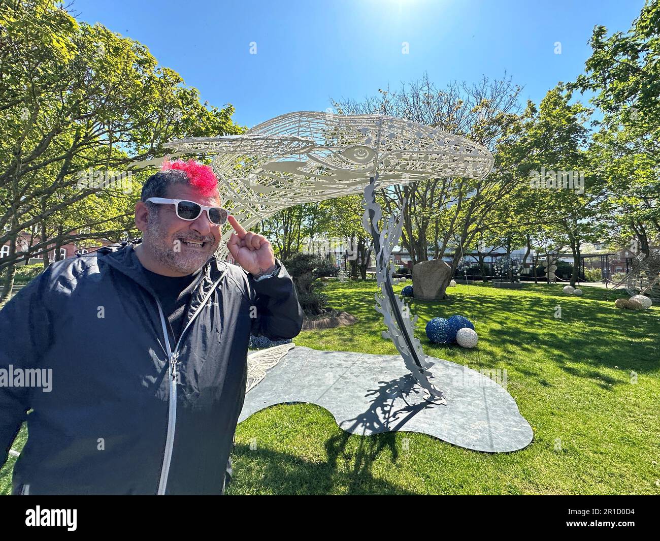 13 May 2023, Schleswig-Holstein, Westerland: Jörg Otto, candidate of ...